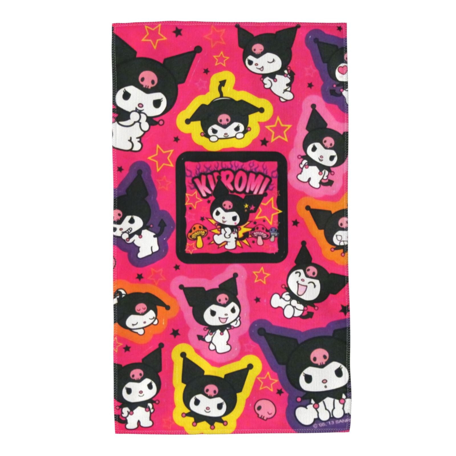 Retro Kuromi Towels,Towels for Bathroom,Hand Towels Multipurpose for ...