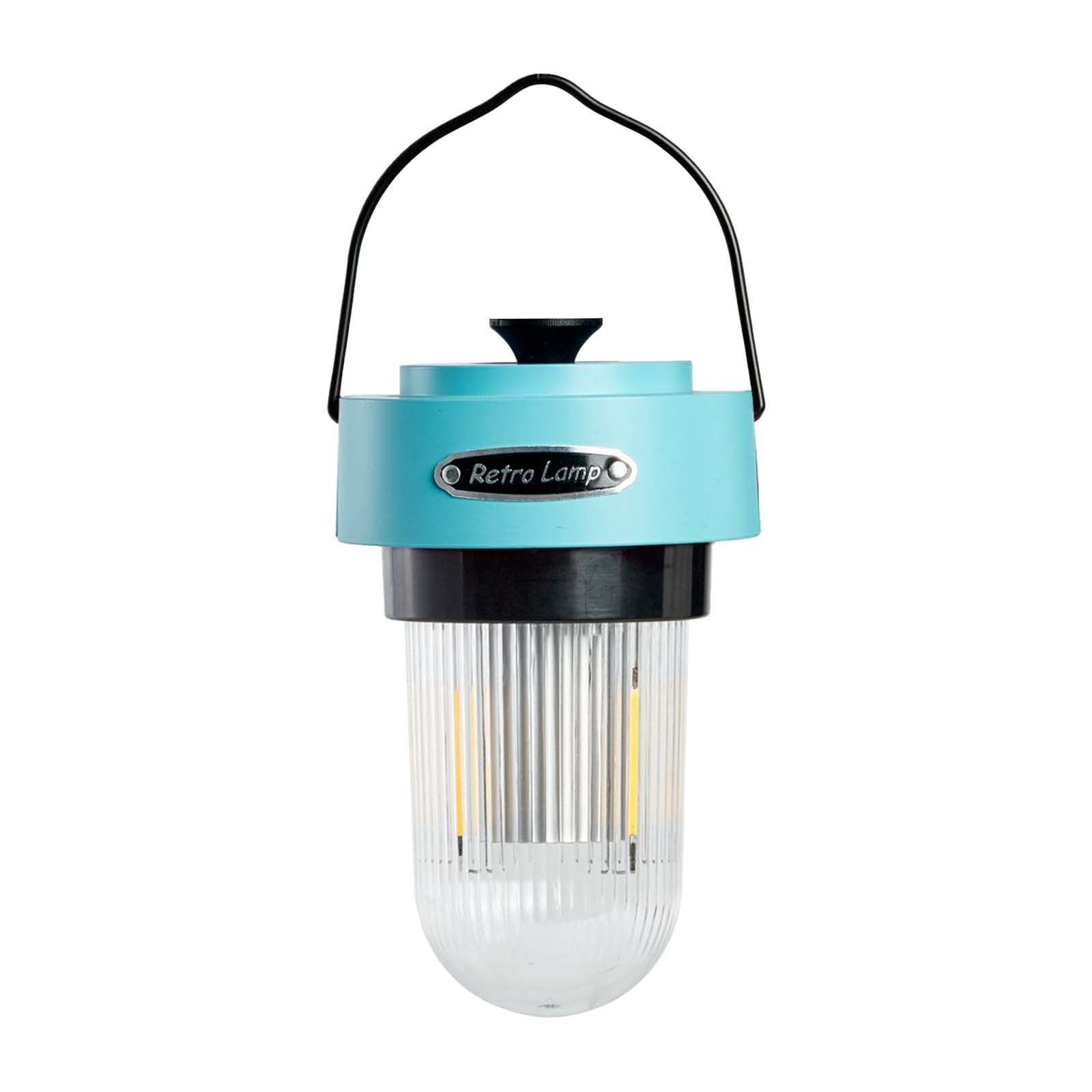 Retro LED Camping Light with Stepless Dimming | 1200mAh Rechargeable ...