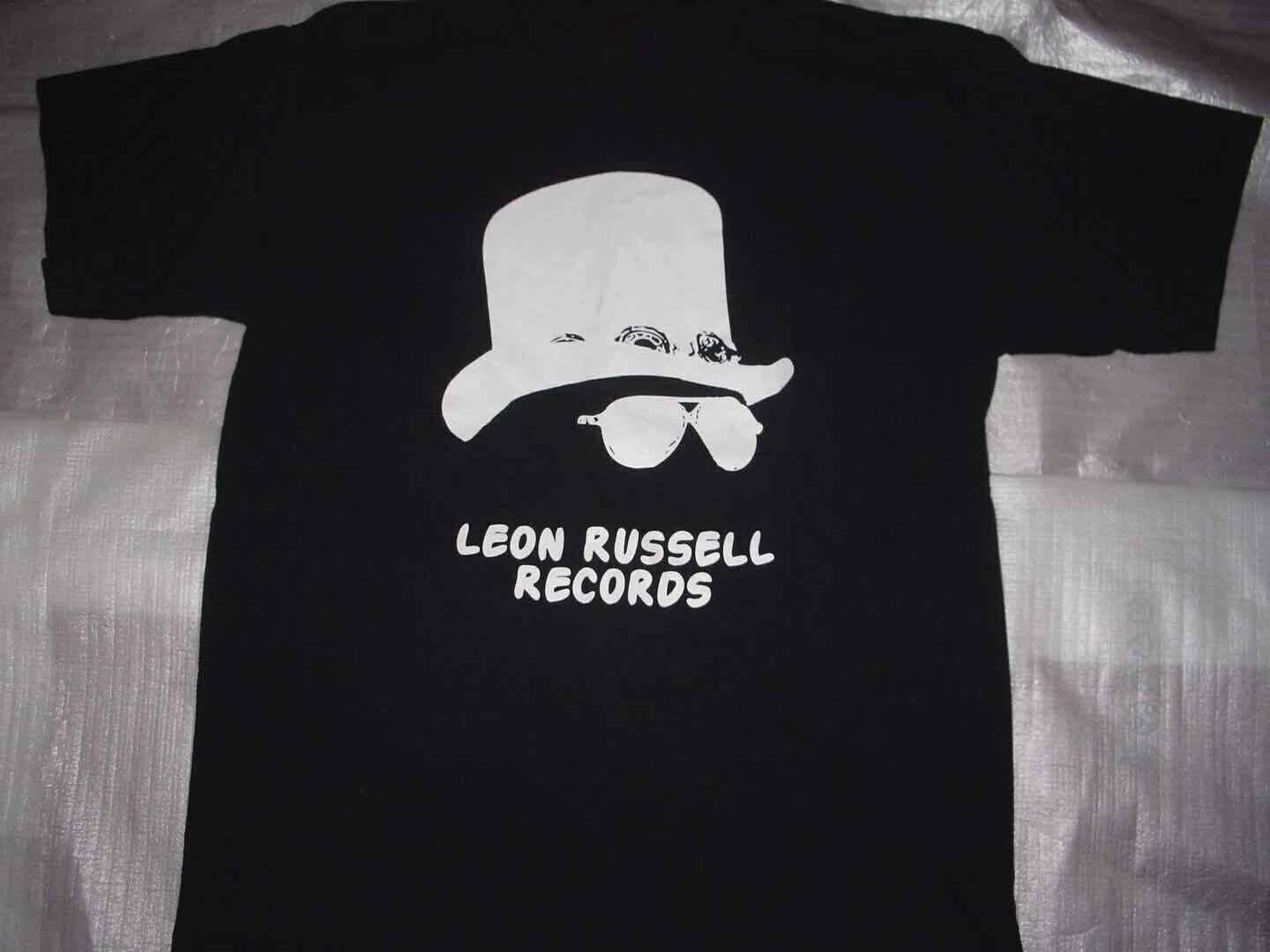 Retro LEON RUSSELL Shirt Short Sleeve Black Unisex S-2345XL - Walmart.com