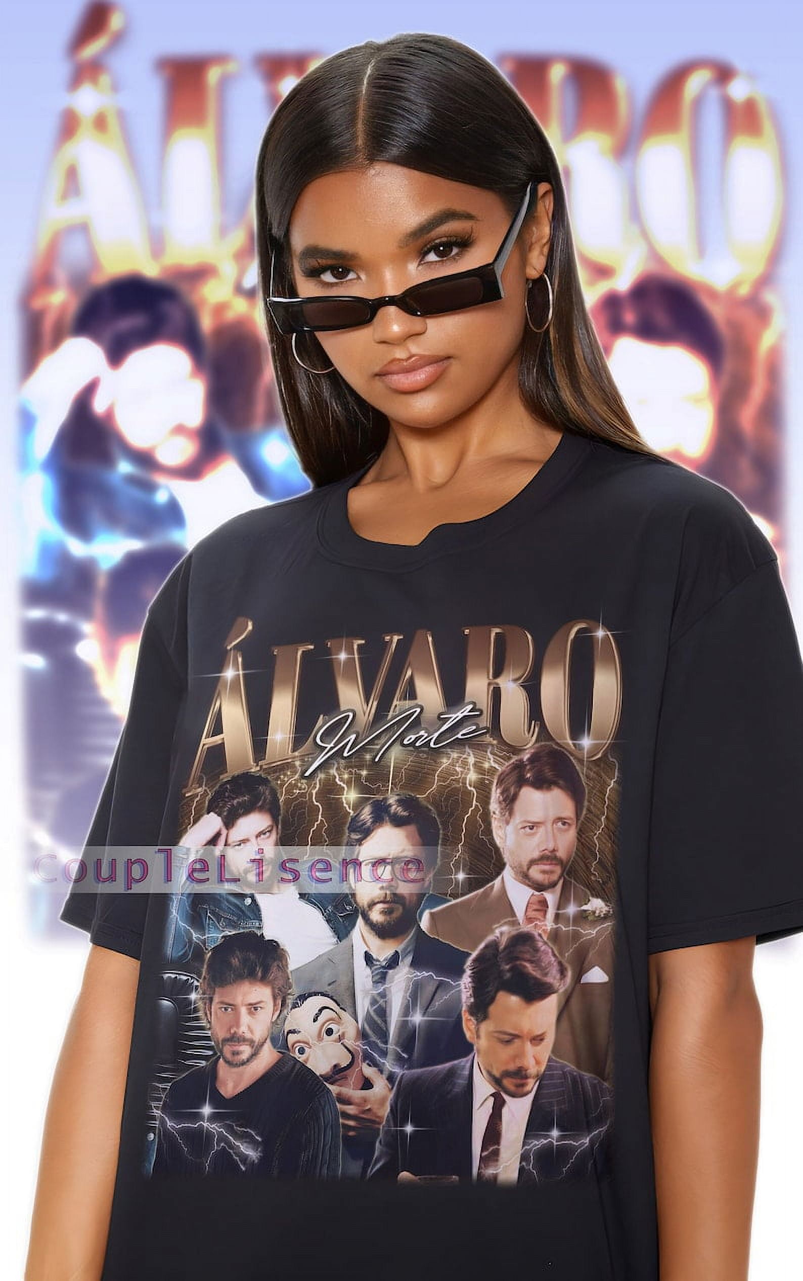 Retro ÁLVARO MORTE Vintage | Álvaro Morte Homage Fan Tees | Álvaro Morte Homage Retro | Álvaro ...