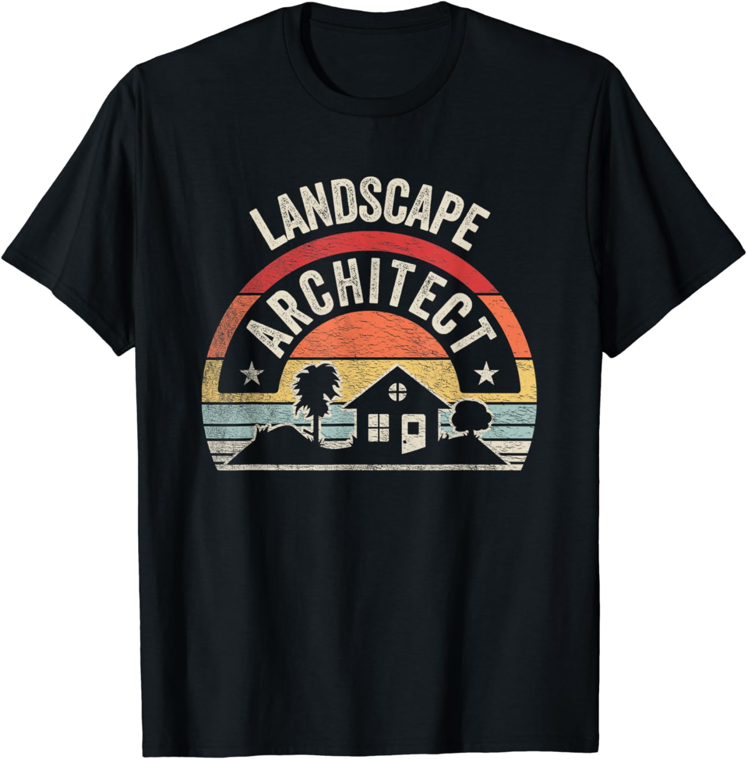 Retro Landscape Architect Shirt Architecture T-Shirt - Walmart.com
