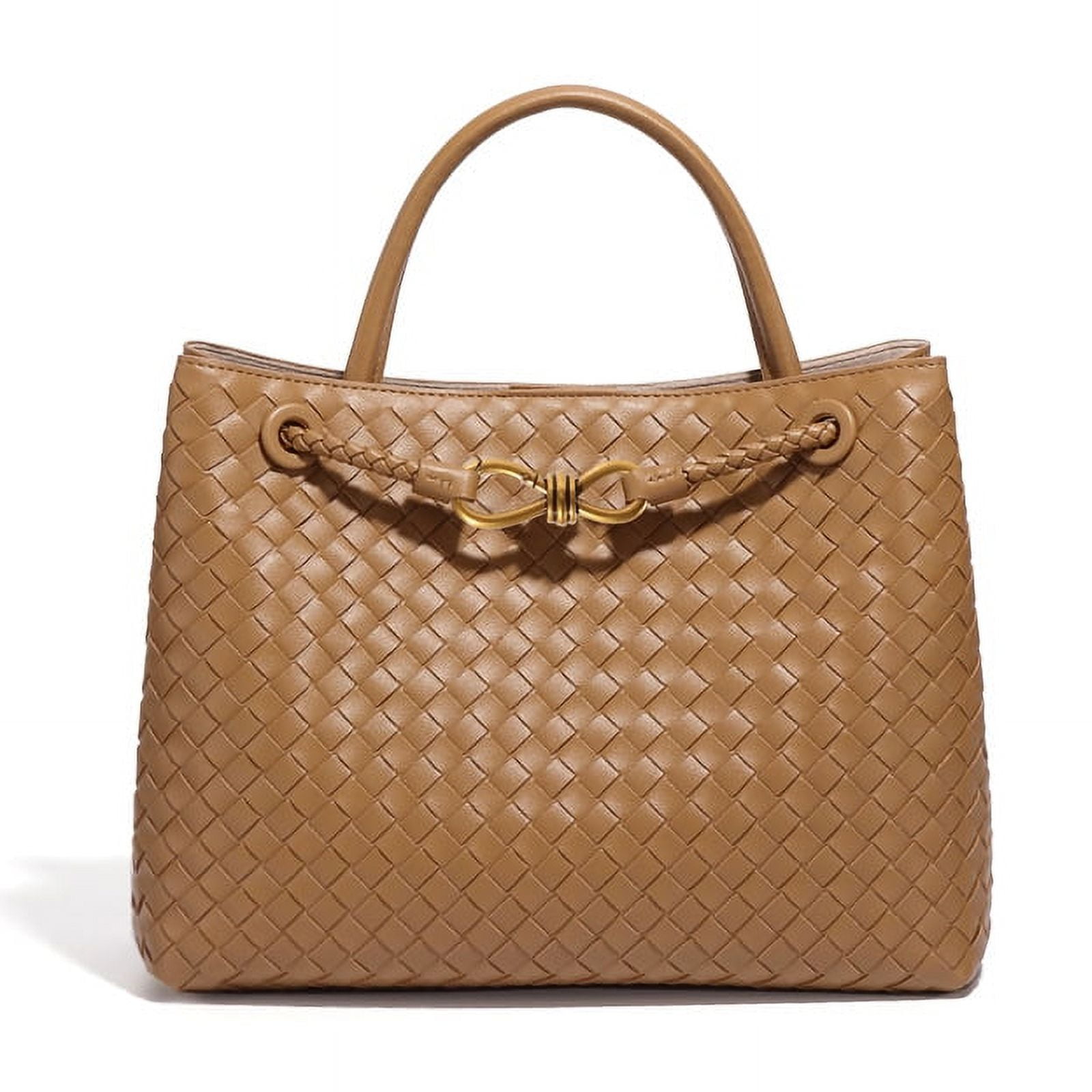 Retro Large Capacity Bag for Women Hand-Woven Bag Commuter's All ...