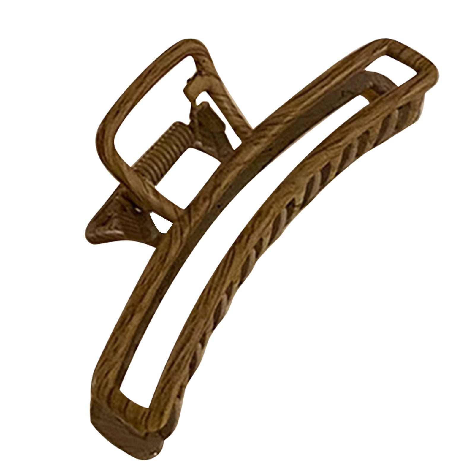 Retro Large Hair Claw Clips Vintage Hair Jaw Clip Grain Hair Catch ...