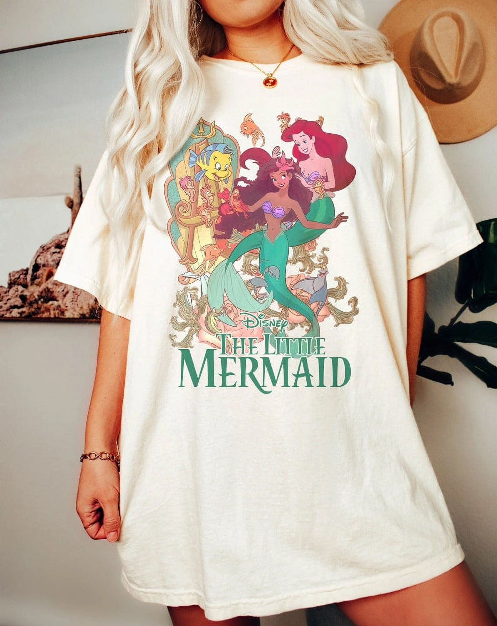 Retro Little Mermaid Shirt, Black Girl Magic Shirt, Black Queen Shirt ...