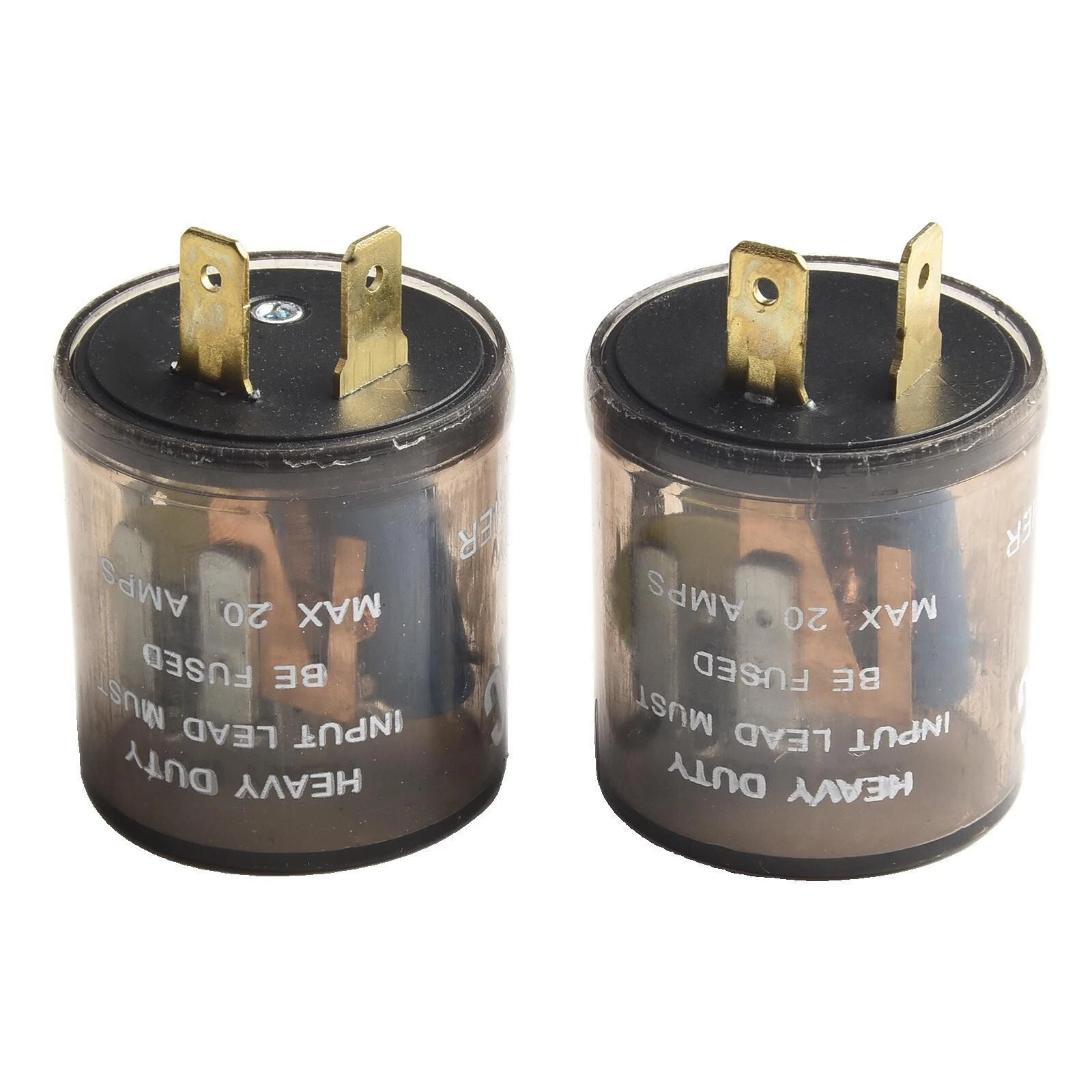 Retro Look 2Pin LED Flasher Relay Fix Strobing and Residual Light ...