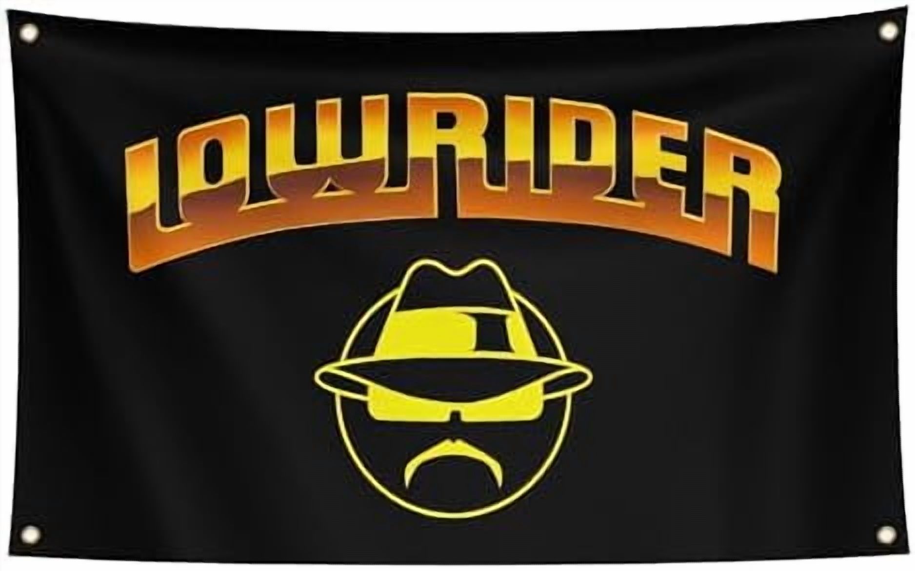 Retro Lowrider Flag 3ft x 5ft for Garage Man Cave Indoor Outdoor Beer ...