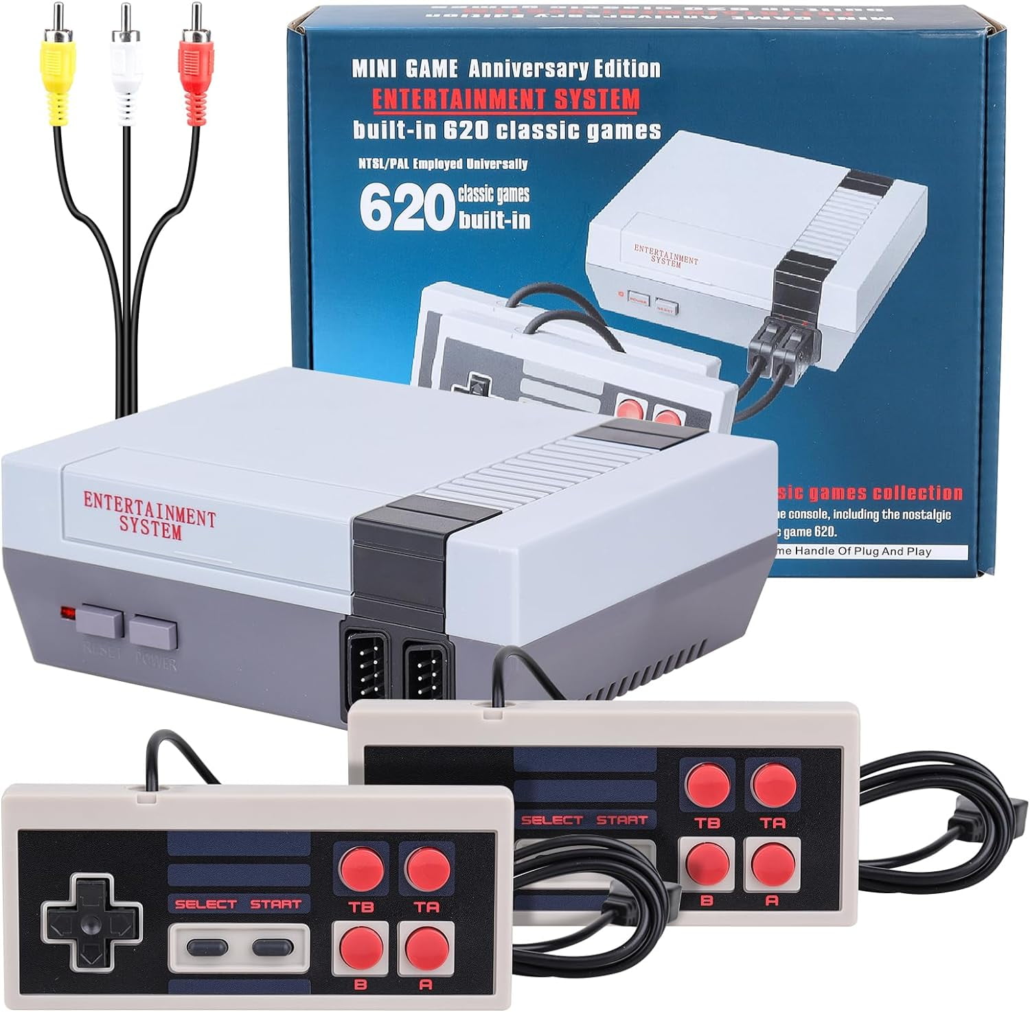 Retro Machines, Classic Mini Retro System Built-in 620 and 2 ...