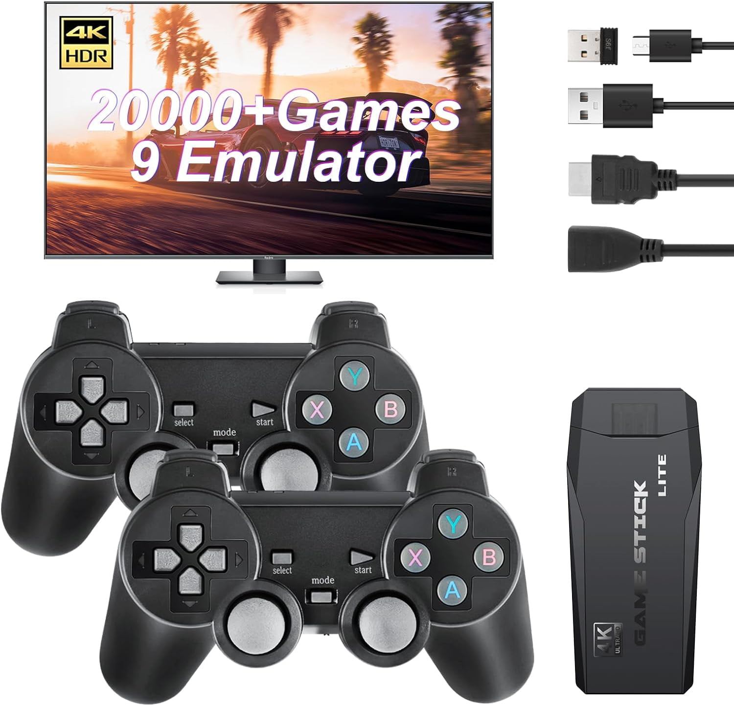 Retro Machines, Revisit Video with Built-in 9 Emulators, 20,000+, 4K HD ...