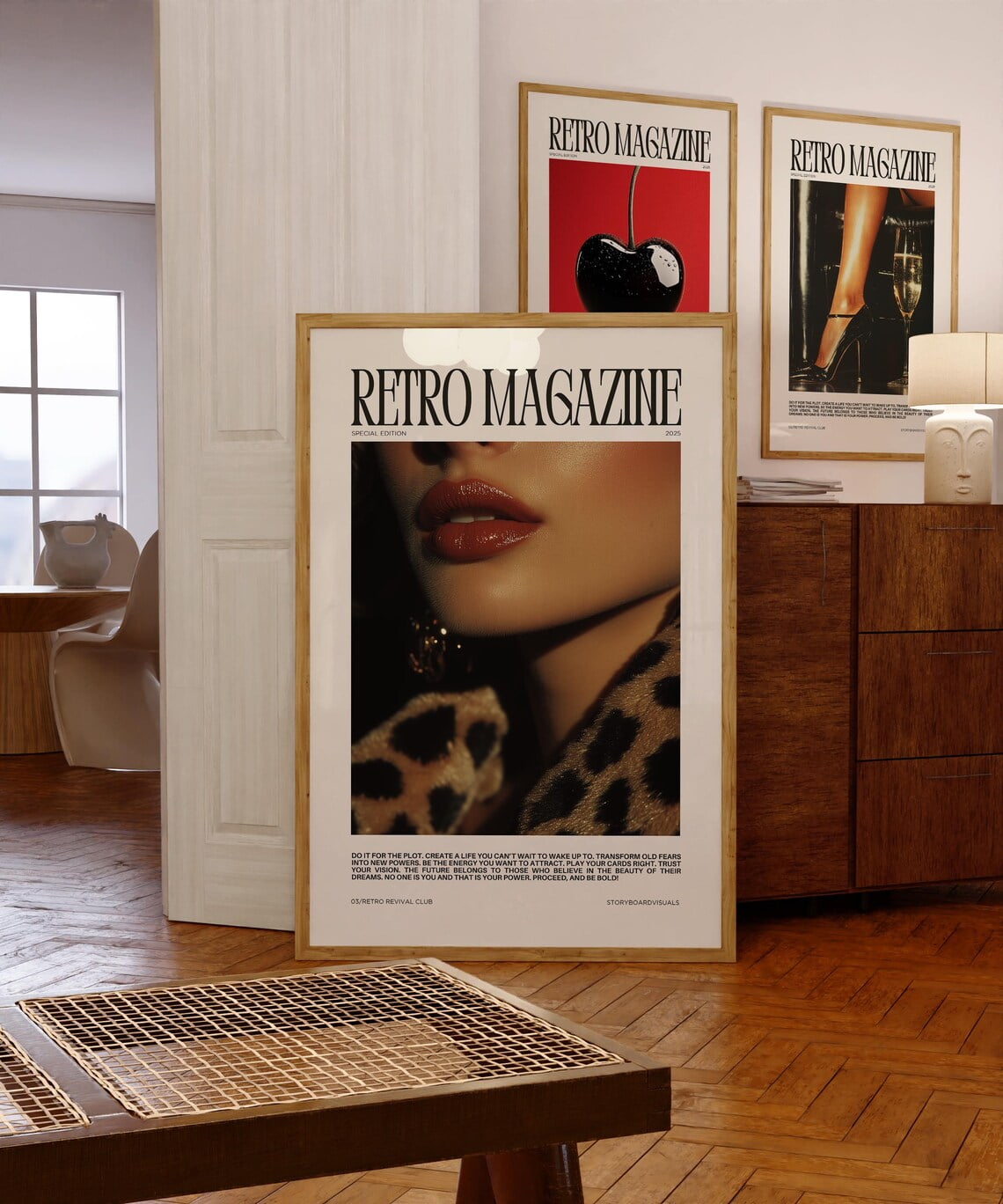 Retro Magazine Poster, Aesthetic Poster, Magazine Poster, Trendy Retro ...