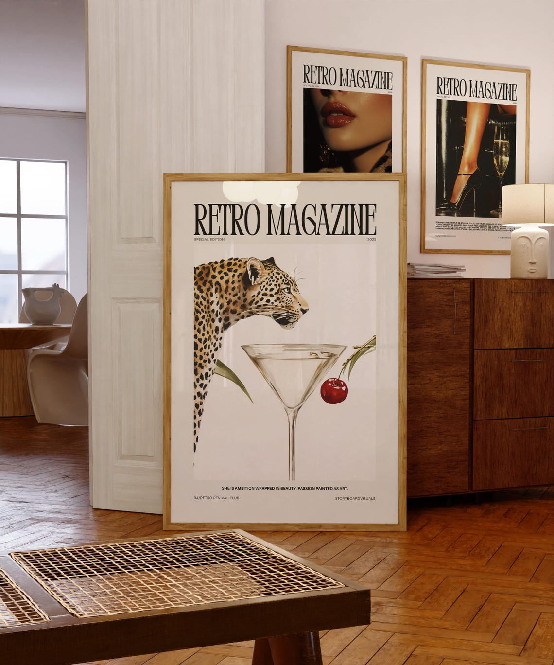 Retro Magazine Poster, Aesthetic Poster, Magazine Poster, Trendy Retro ...