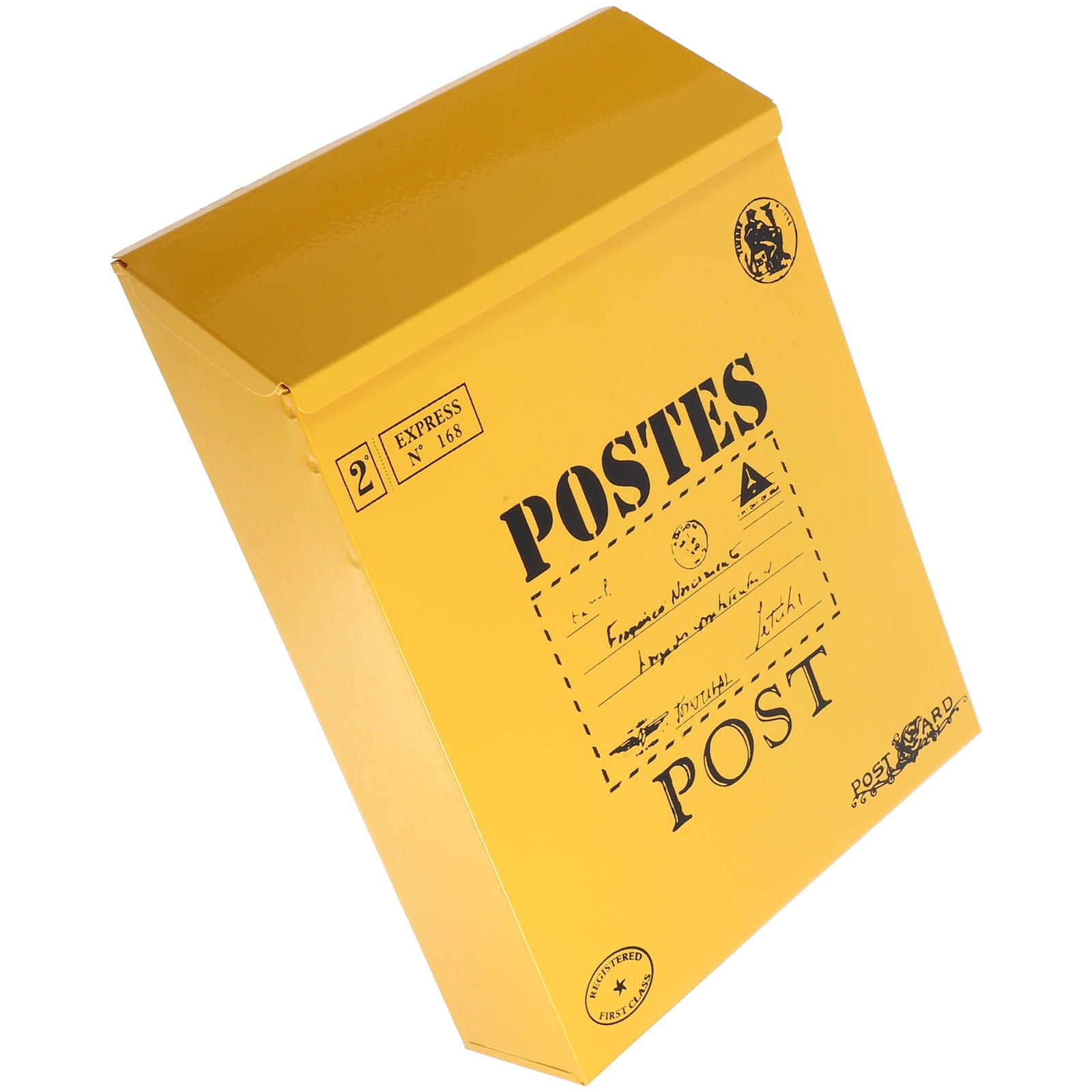 Retro Mailbox Wall Mounted Post Box Lockable Letter Boxes Waterproof ...