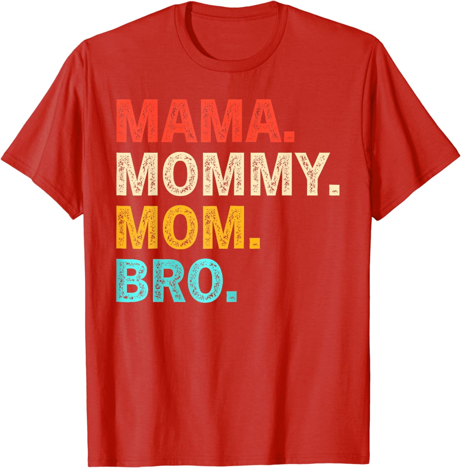 Retro Mama Mommy Mom Bro Happy Mothers Day 2024 T Shirt