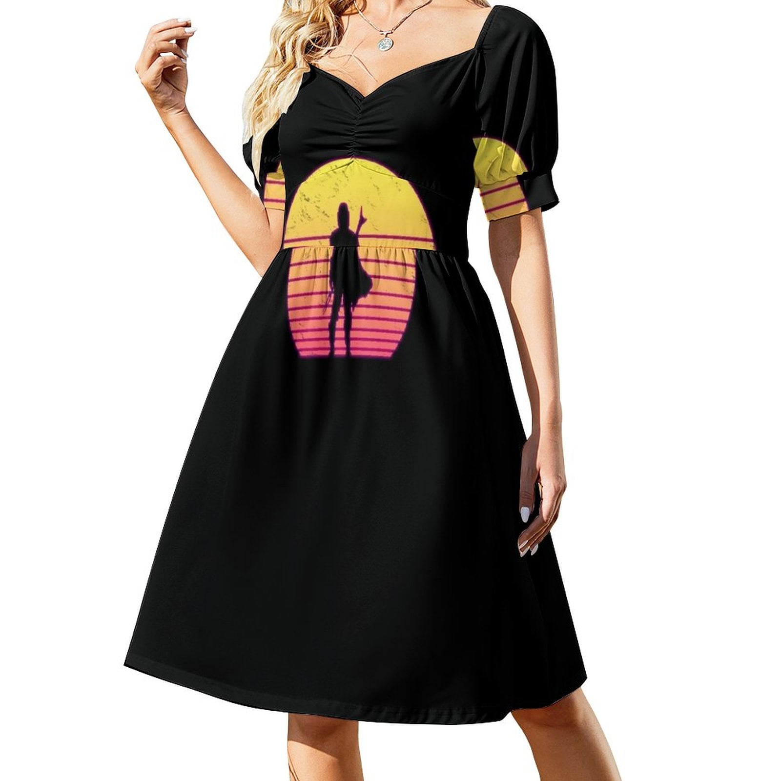 Retro Mando Sunset Dress wedding dresses for woman clothing women ...