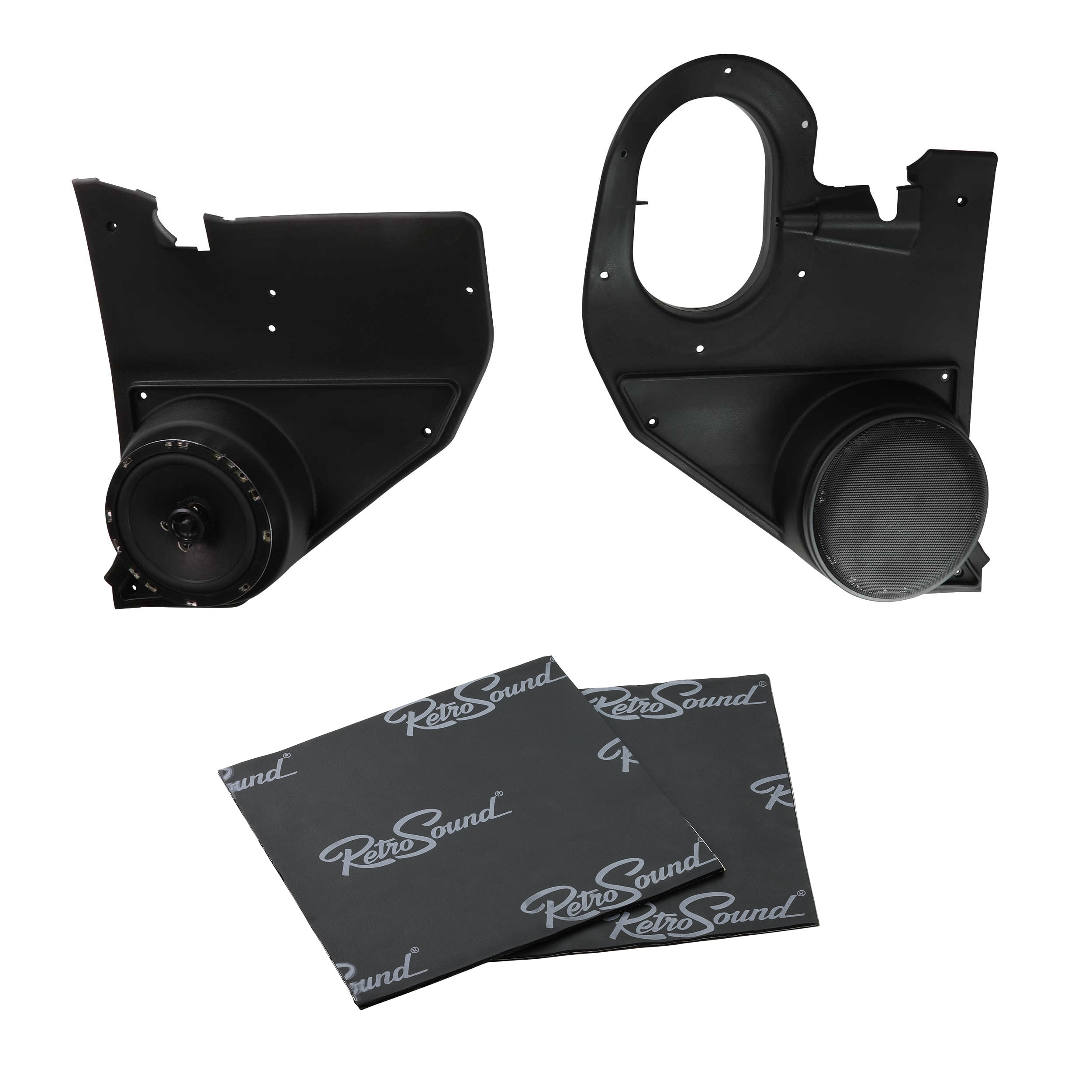 Retro Manufacturing Kick Panels with Deluxe Speakers and Sound ...