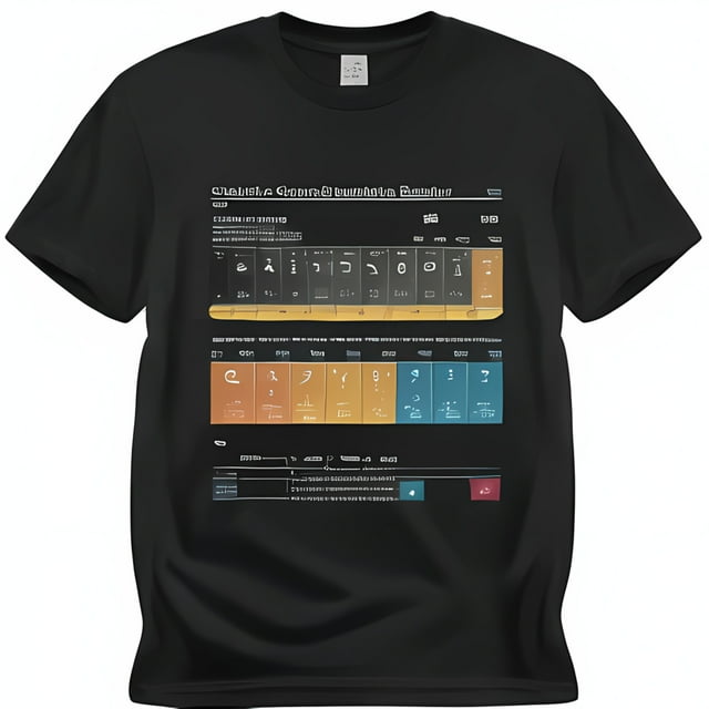 Retro Math Formulas & Data Visualization T-Shirt Design Vector Graphics ...
