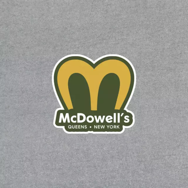 Retro Mcdowell'S Queens Ny Fast Food Parody Sticker Decalphone Decal ...