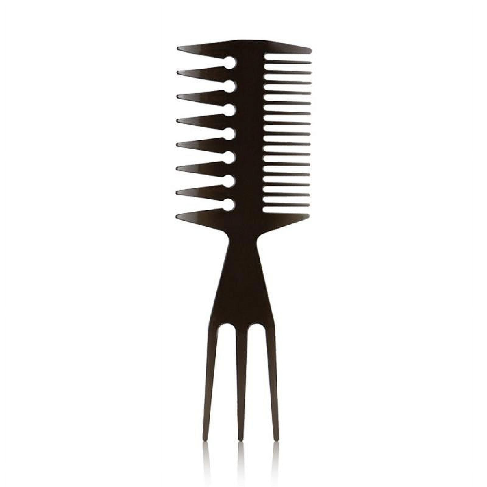 Retro Men's Oil Head Comb Double Sided Haircut Shape Texture Combs ...