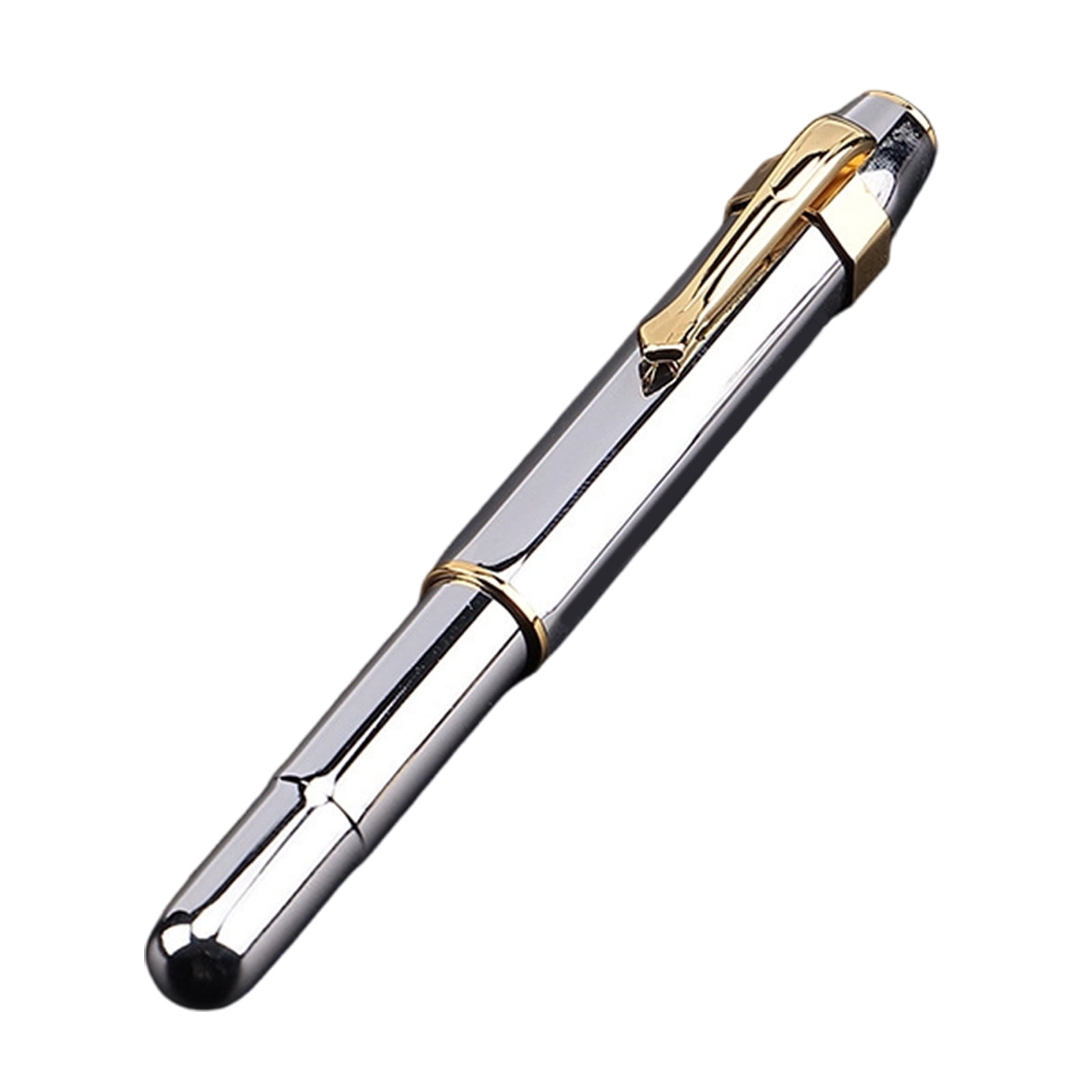 Retro Metal Fountain Pen Short Pocket Size, Ergonomic Brass Body ...