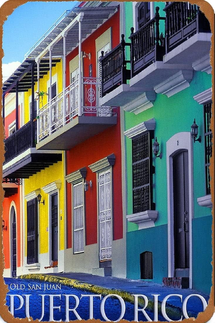 Retro Metal Poster Vintage Tin Sign Metal Plate United States Old San ...