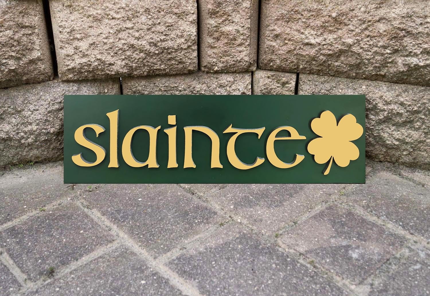Retro Metal Slainte Irish Pub Sign Gaelic Celtic Ireand Welcome Sign ...