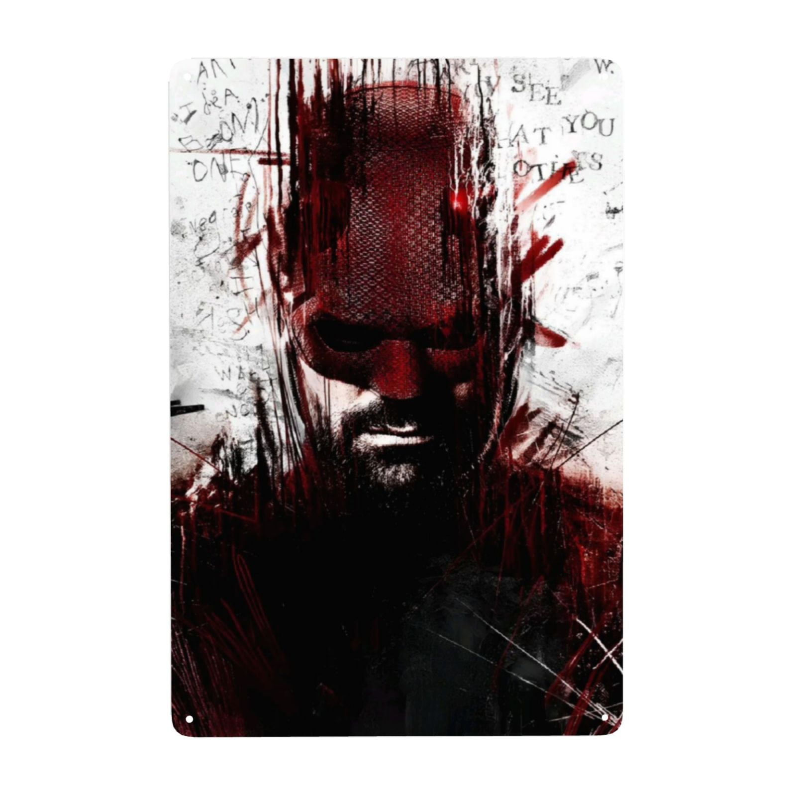 Retro Metal Tin Poster Sign Daredevil Wall Decor for Home Club Coffee 8 ...
