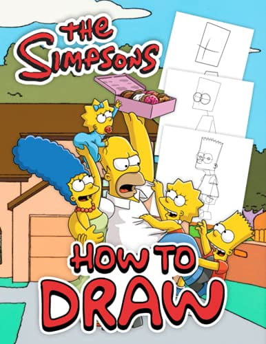 Retro Metal Tin Sign The Simpsons How To Draw Poster Wall Decor Gift ...