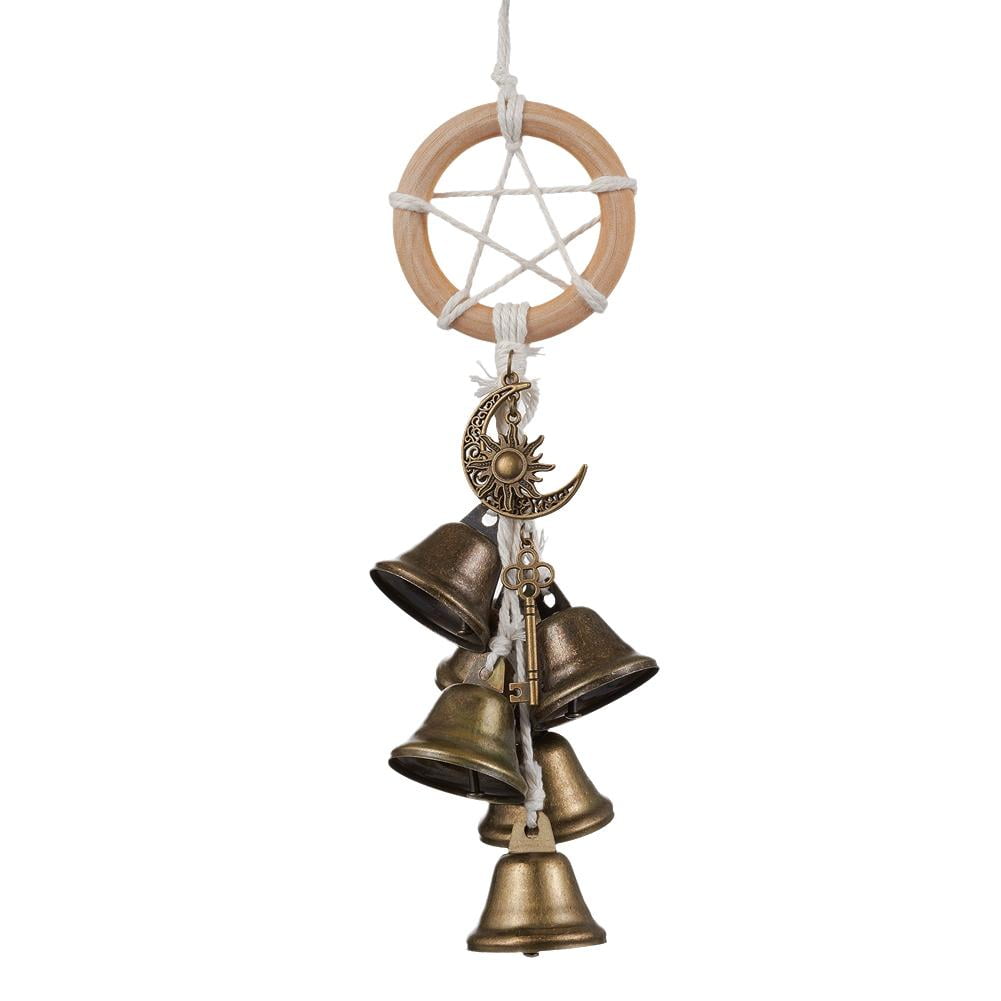 Retro Metal Wind Chimes Garden Decoration Pendant Bell Outdoor Chimes ...