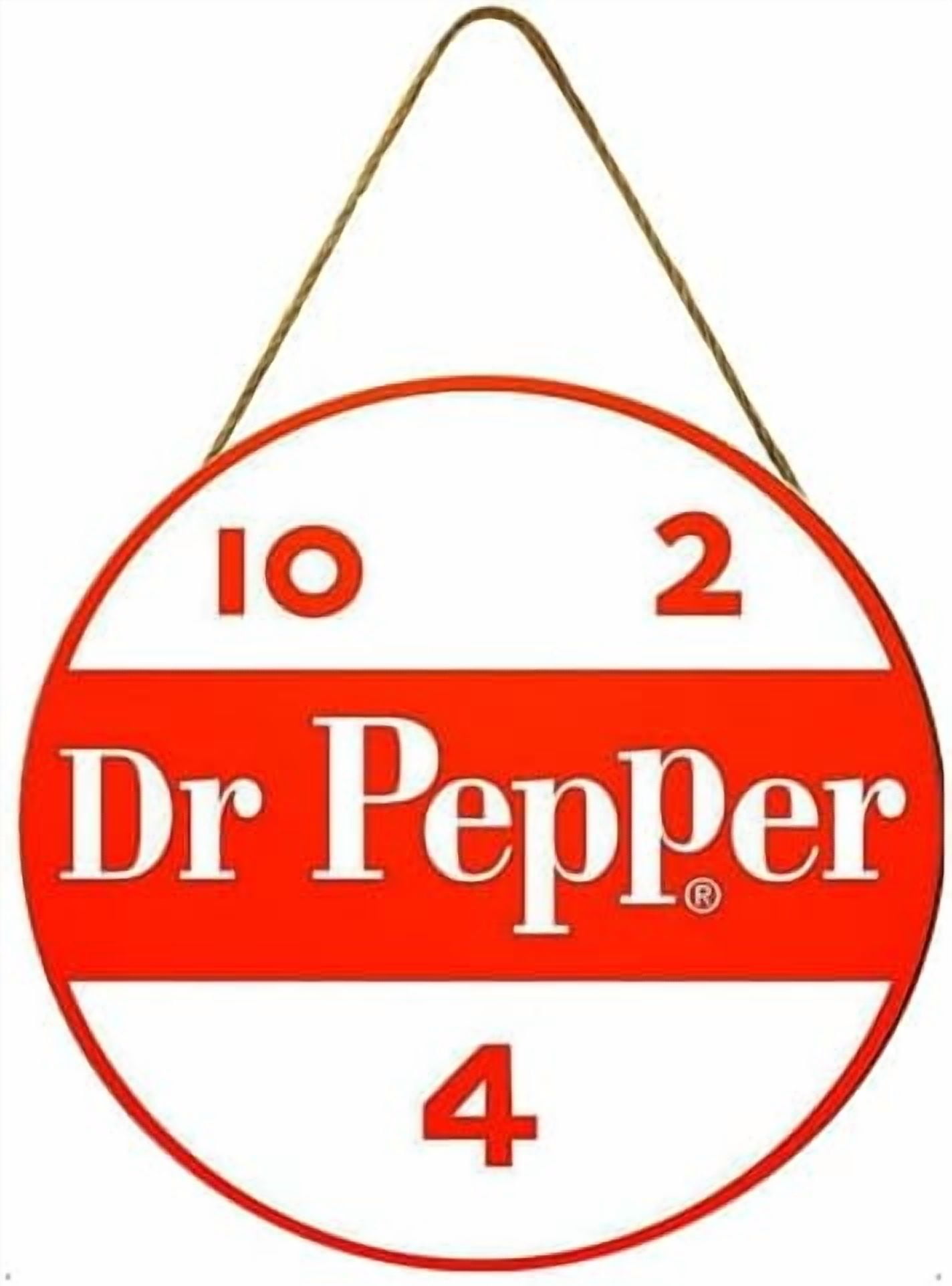 Retro Metal tin Sign Dr Pepper 10-2-4 Sign Funny Home Cave Garage bar ...