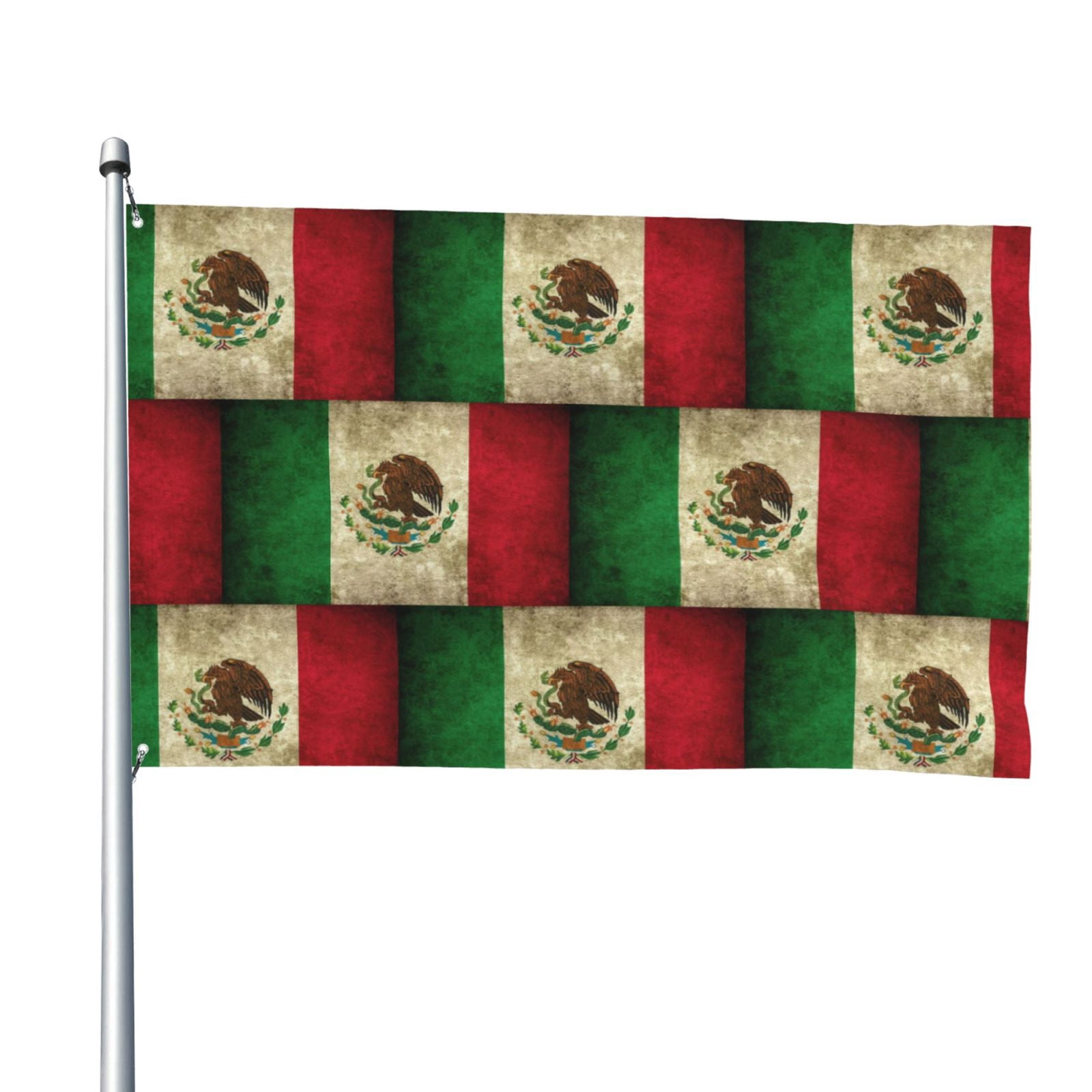 Retro-Mexico-Sacred Flag 4x6 Feet Flag Polyester Double Stitched With ...