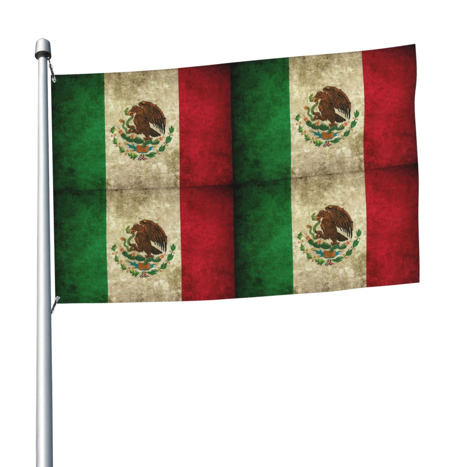 Retro-Mexico-Sacred Flag Flag 5x8 Ft Print Vivid Color Light-Weighted ...