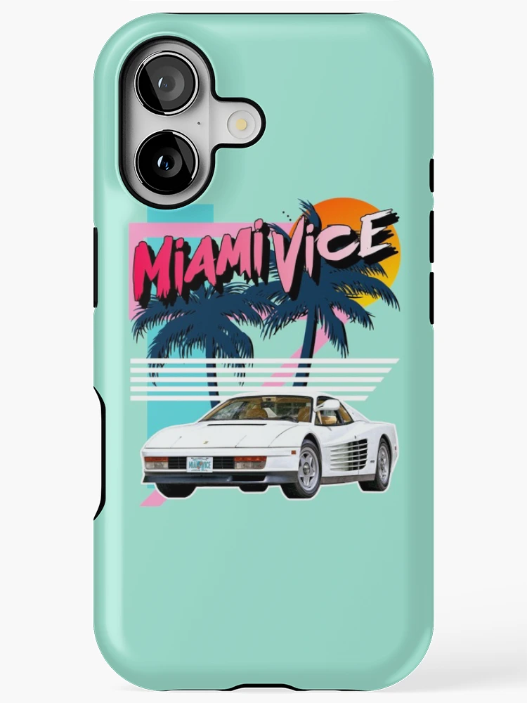 'Retro Miami Vice 80s Tribute' TV Show Inspired Graphic Case for iPhone ...