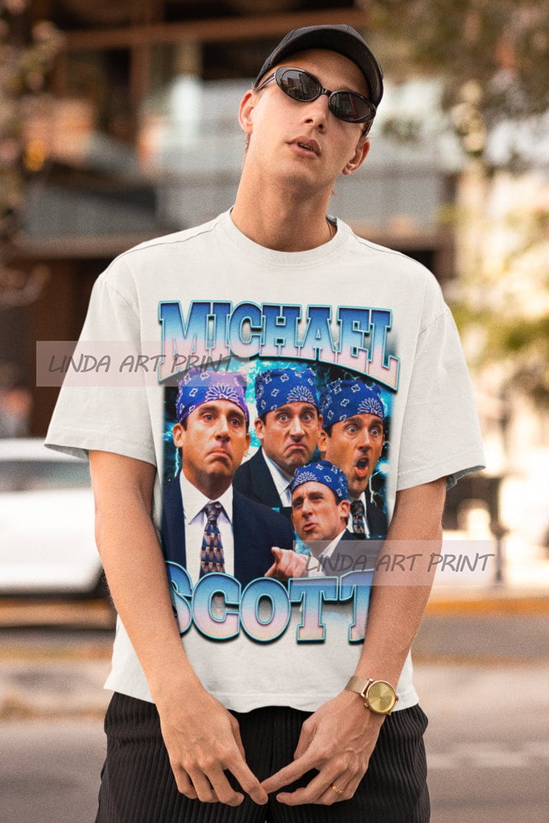 Retro Michael Scott Shirt -Michael Scott T shirt,Michael Scott ,Michael ...