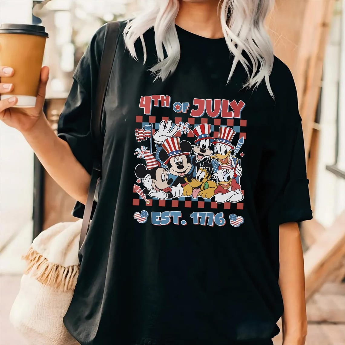 Retro Mickey & Friends 4th Of July 1776 Shirt, Disney Friends Fireworks ...