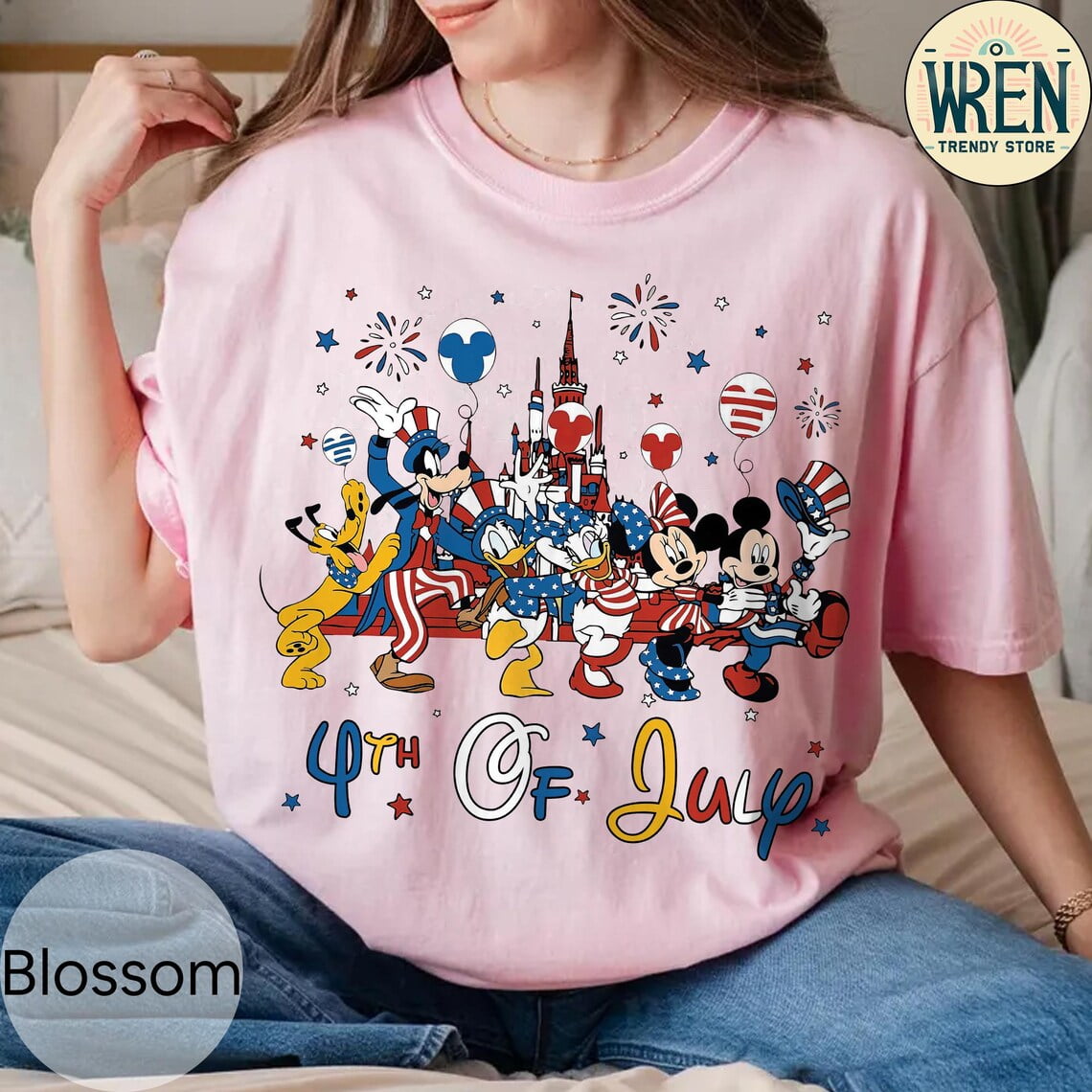 Retro Mickey Mouse and Friends 4th of July Shirt, Disney Freedom ...