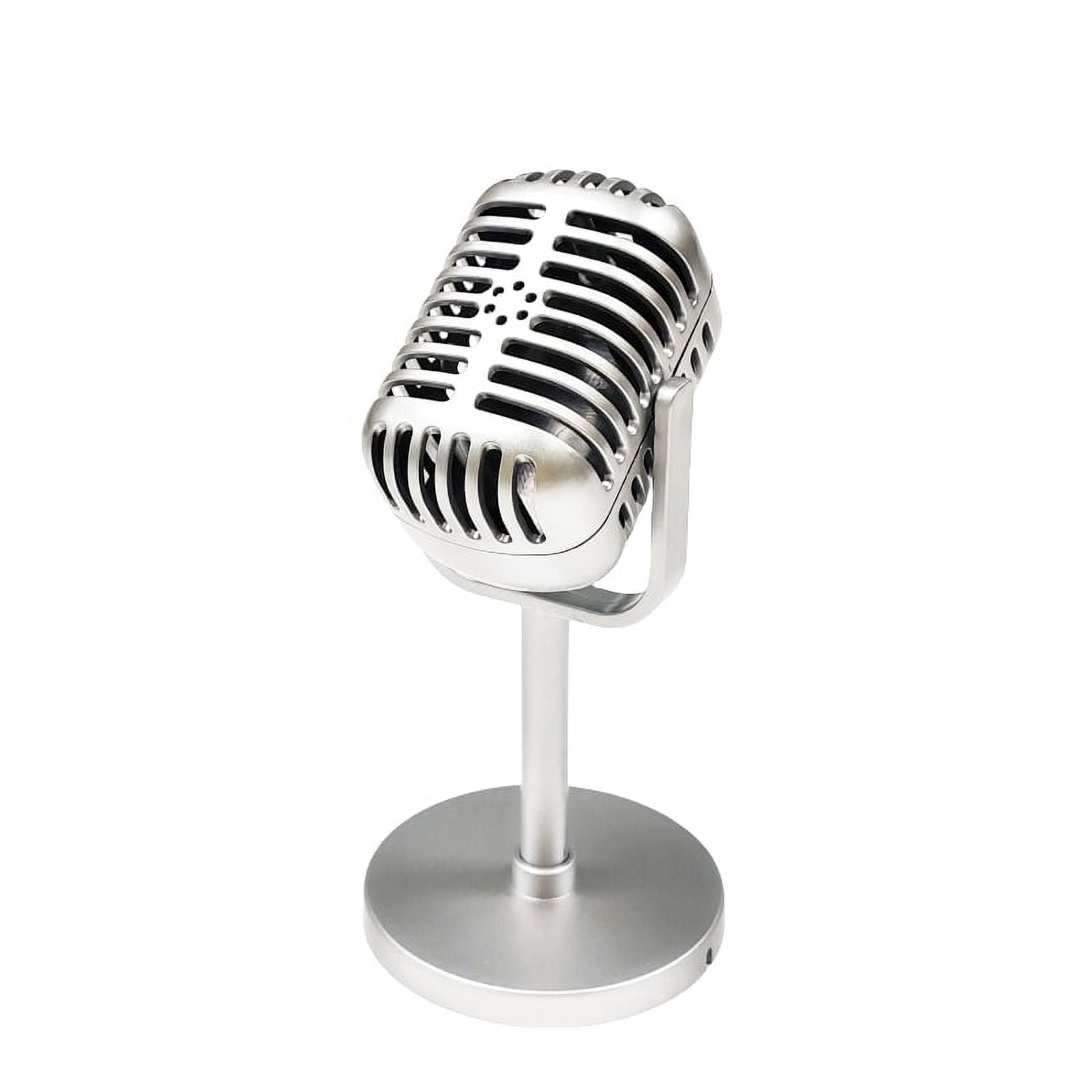 Retro Microphone Prop Classic Plastic Microphone Party Favors Live ...