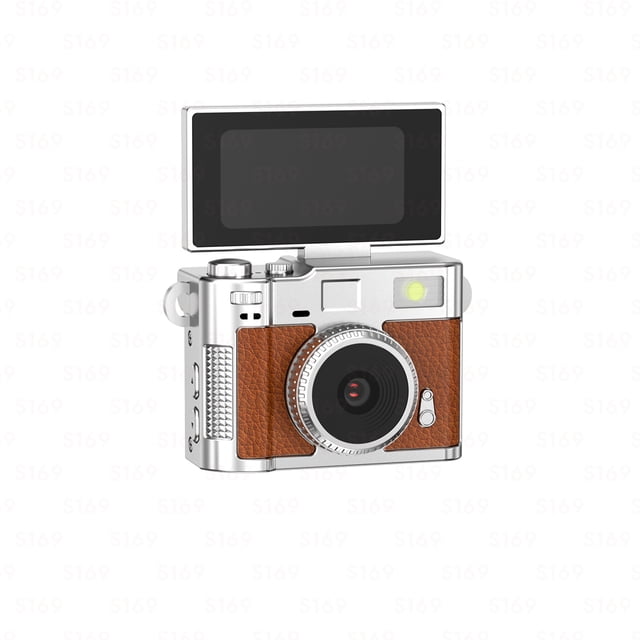 Retro Mini Keychain Digital Camera 1080P with 180° Flip Screen 32GB ...