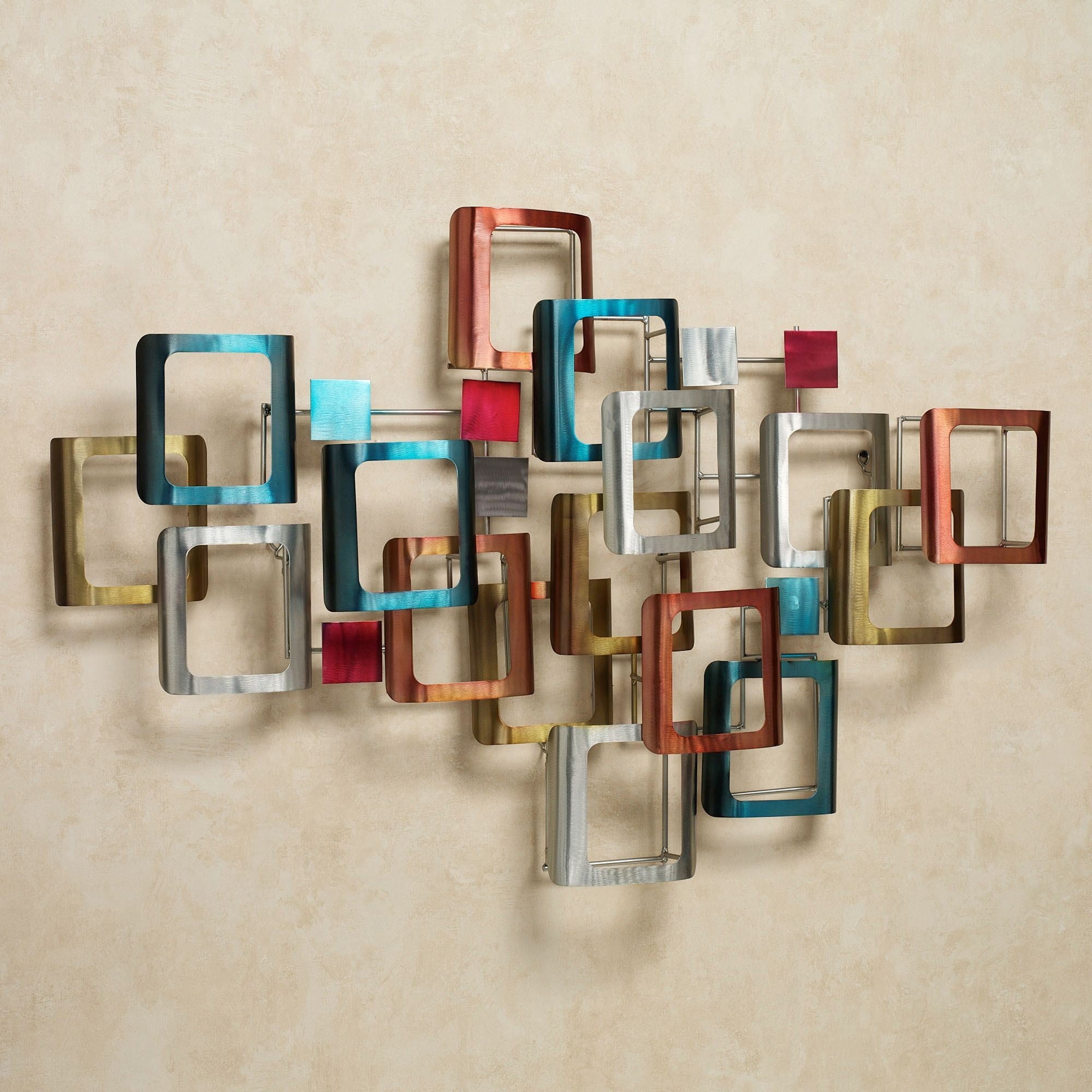 Retro Modo Metal Wall Sculpture Multi Jewel - Walmart.com