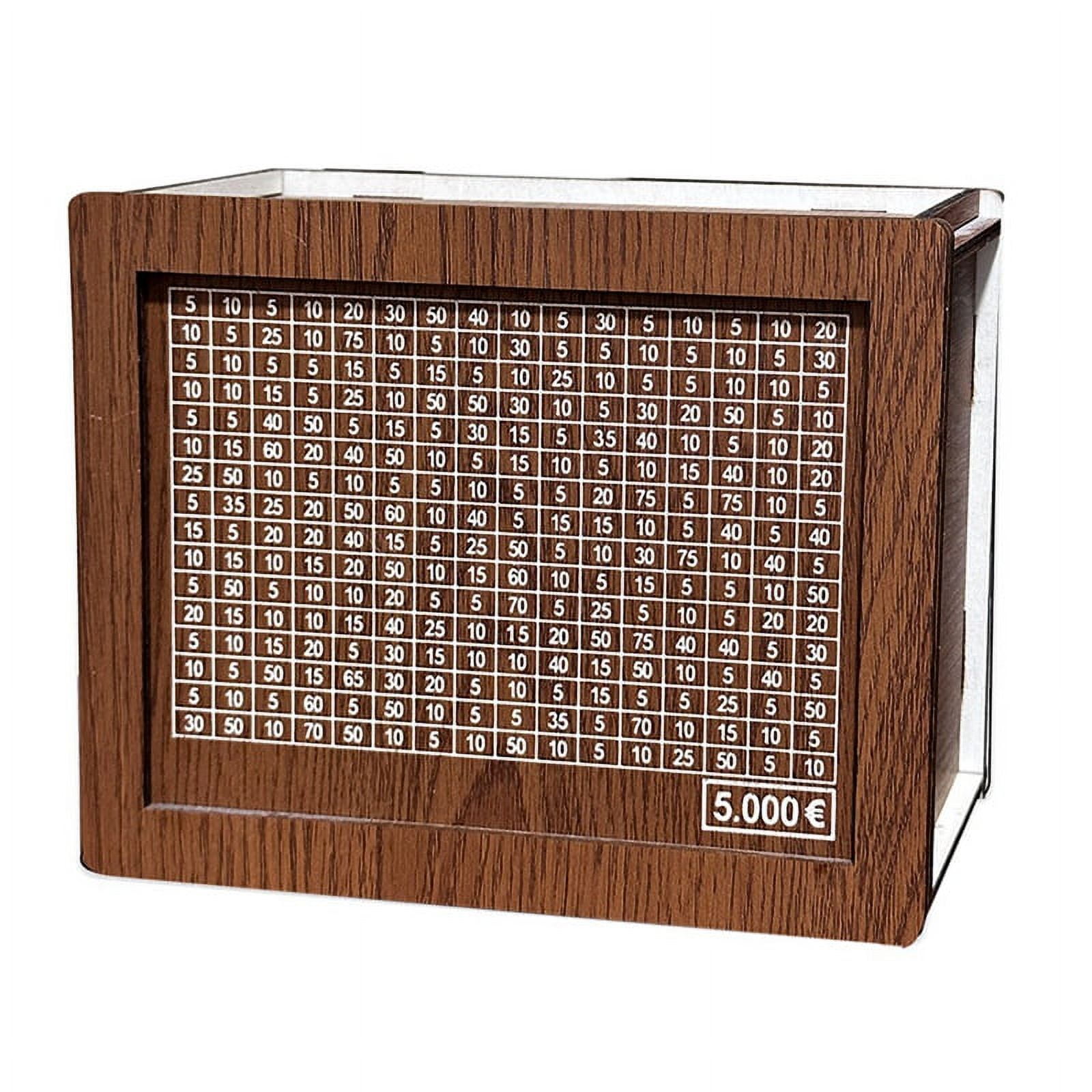 Retro Money Box Japanese Piggy Bank with Counter Coin Boxes Wooden ...