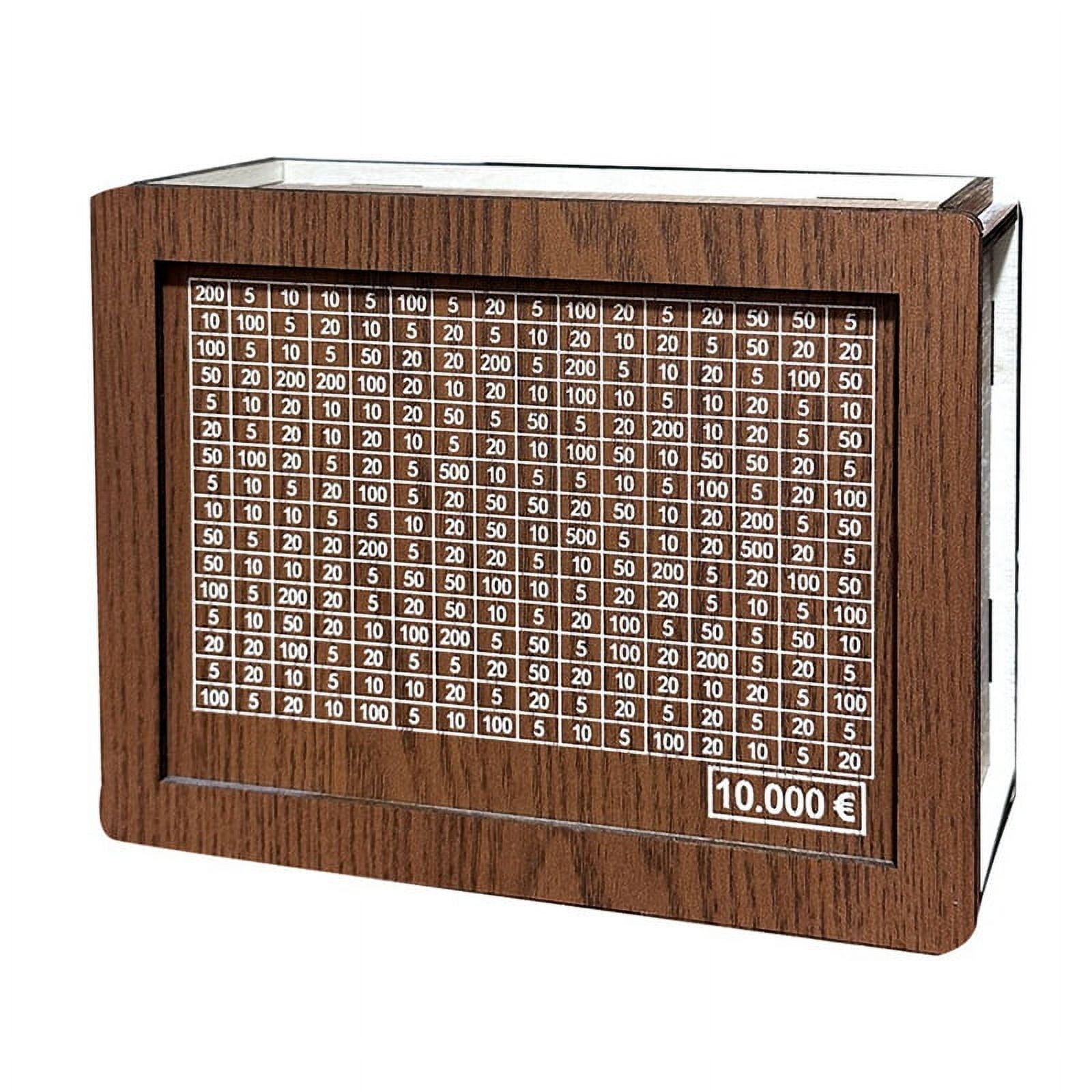 Retro Money Box Japanese Piggy Bank with Counter Coin Boxes Wooden ...