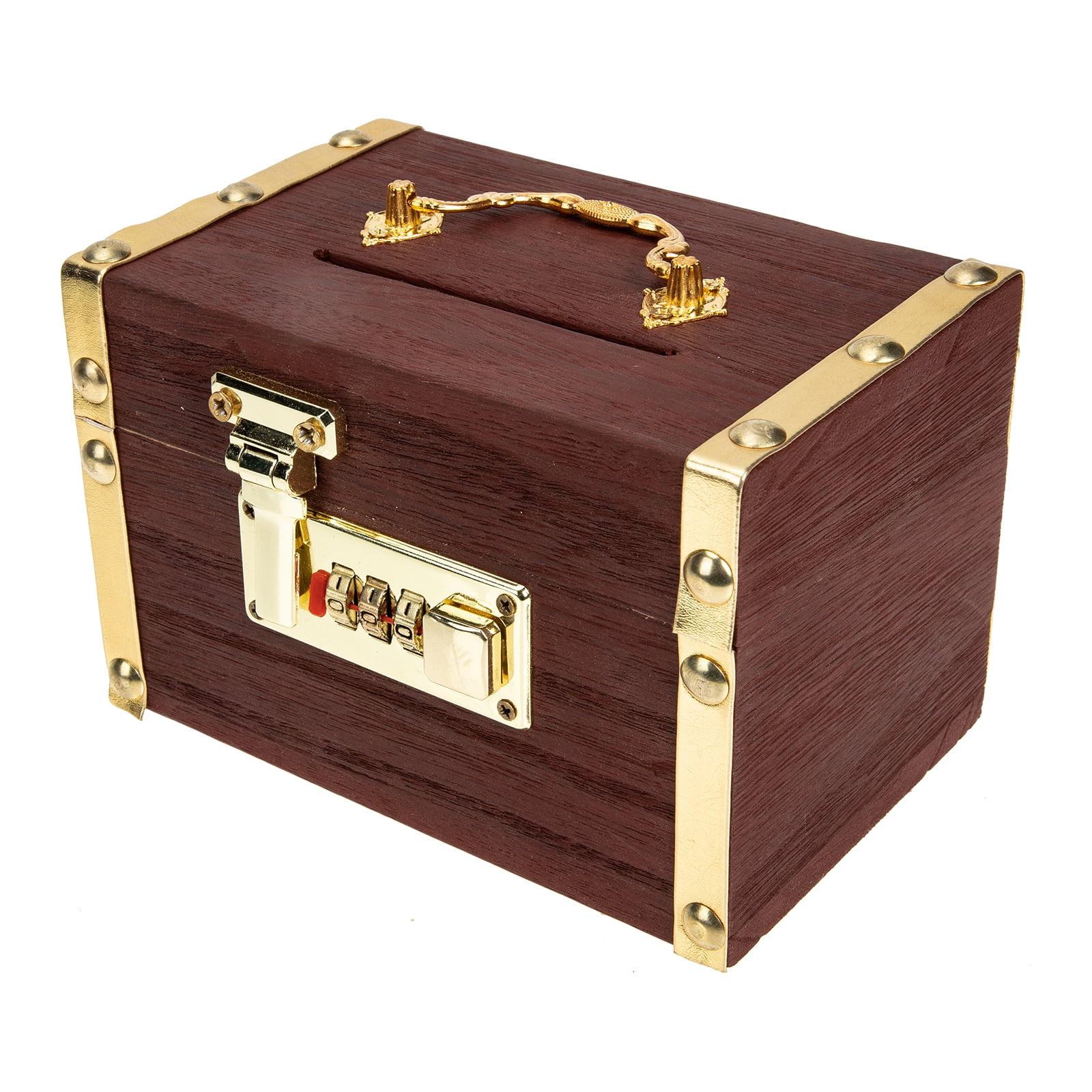 Retro Money Box Portable Storage Container Vintage Home Decor Rustic ...