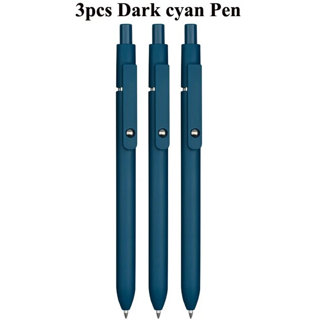 Retro Morandi Retractable Gel ink Ballpoint Pen,Extra Fine Point Black ...
