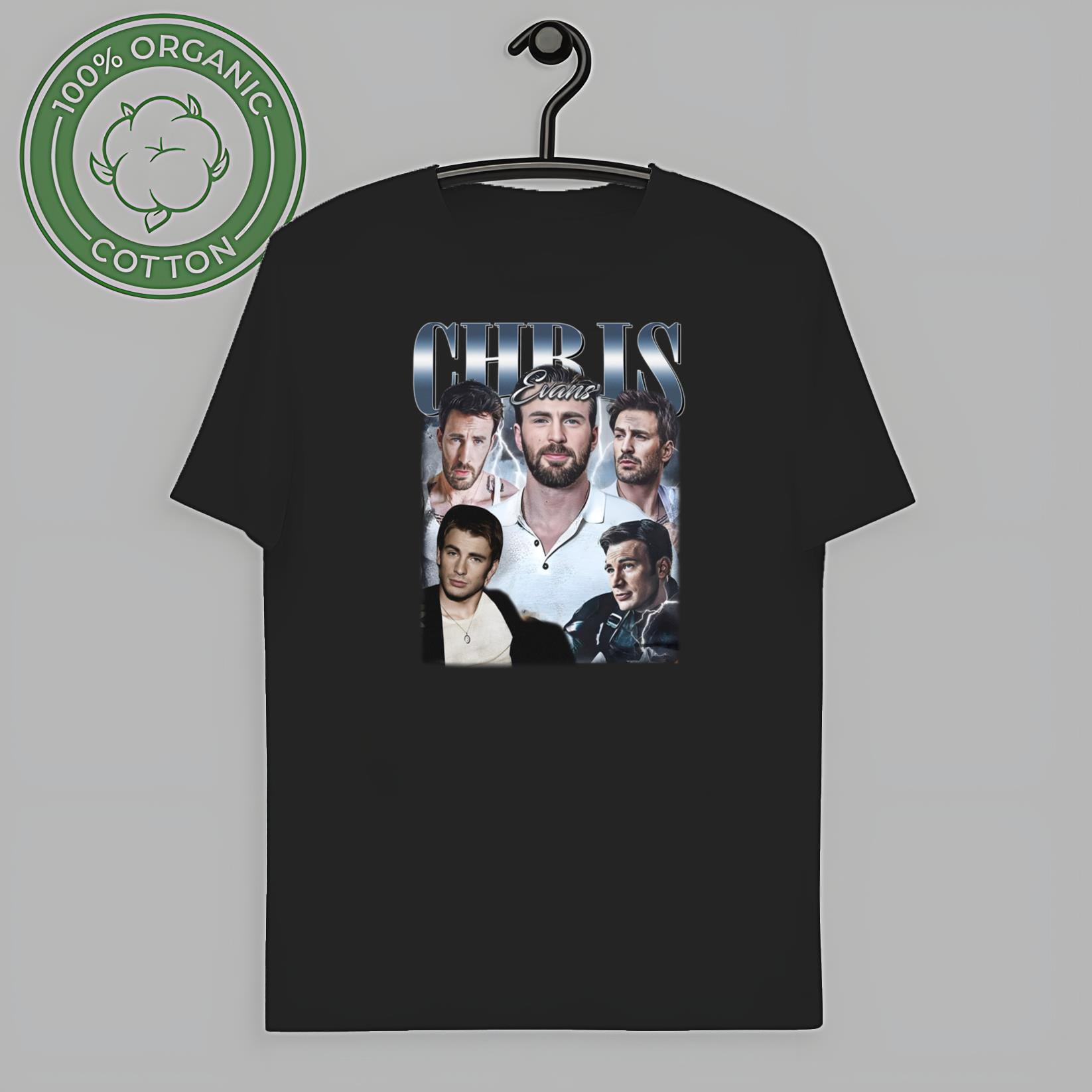 Retro Movie Star Caption Graphic Tee - Vintage Action Hero Shirt ...