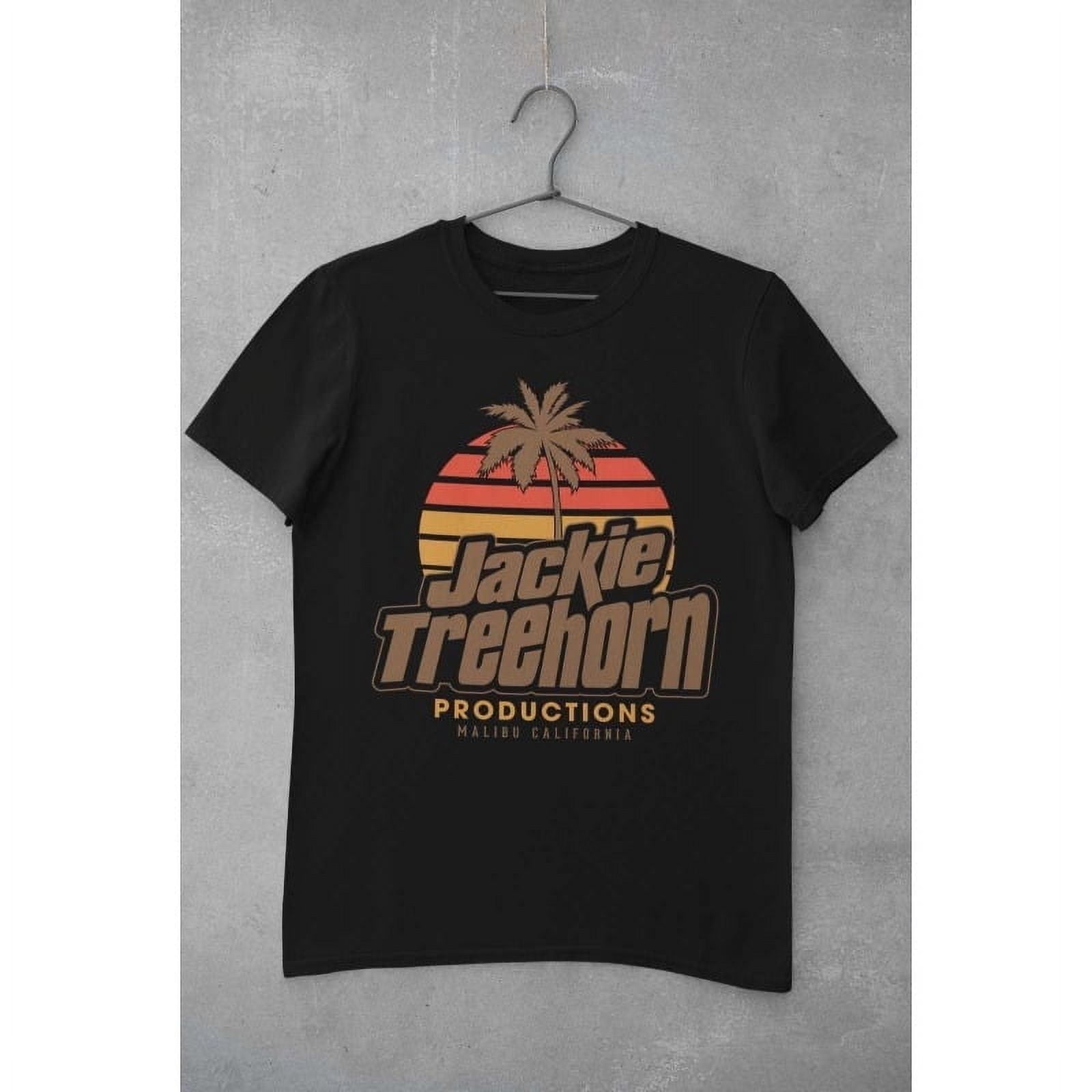 Retro Movie T Shirt Jackie Treehorn Productions Lebowski Big The Cult ...