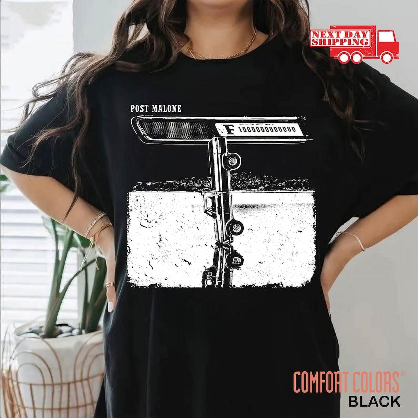 Retro Music Bootleg Graphic Tee, Soft Cotton Unisex Oversized ...