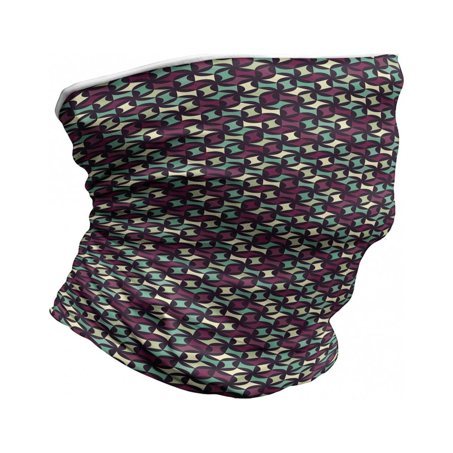 Retro Neck Gaiter, Bohemian Influences, Unisex, Multicolor, by ...