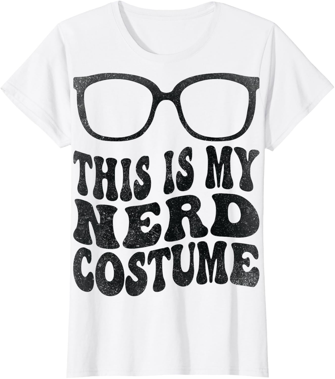 Retro Nerd For Women Kids Adult Men Boys Girl Costumes Funny T-Shirt ...