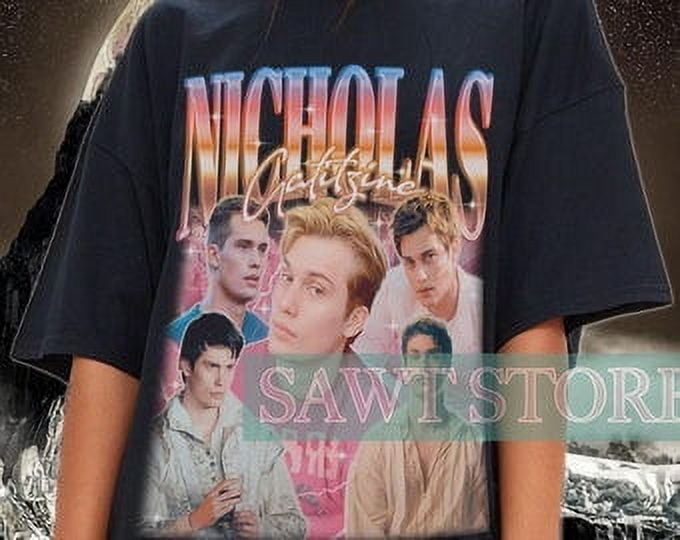 Retro Nicholas Galitzine Shirt | Nicholas Galitzine Homage Fan Tees ...