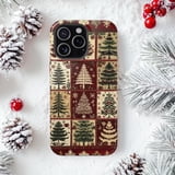 Retro Nordic Knit Pattern Holiday Inspired Art Phone Case for iPhone 17 ...