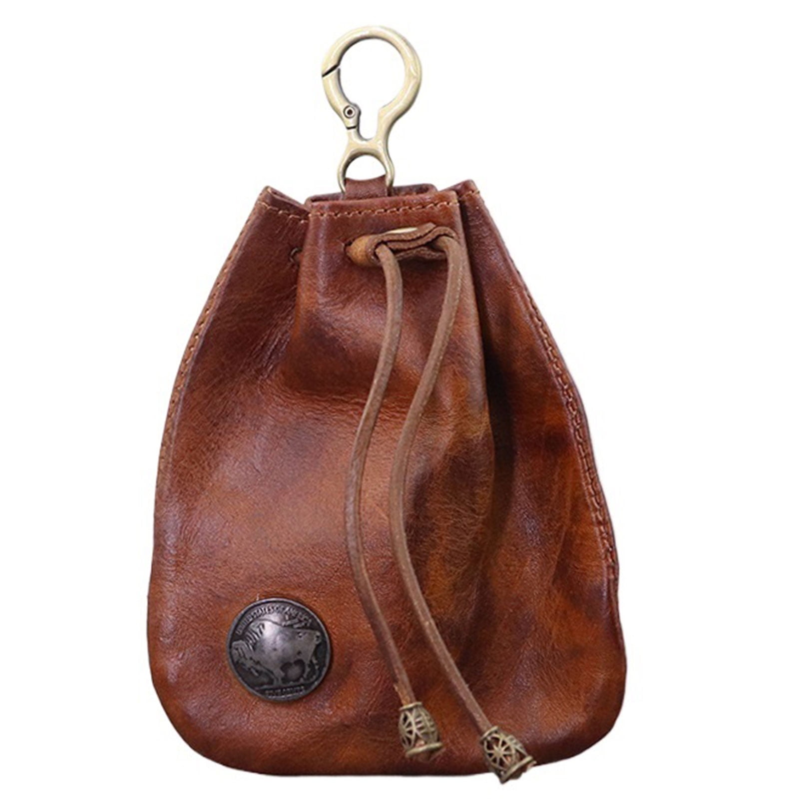 Retro Nordic coin purse Drawstring Closure Portable Organizer Cigarette ...