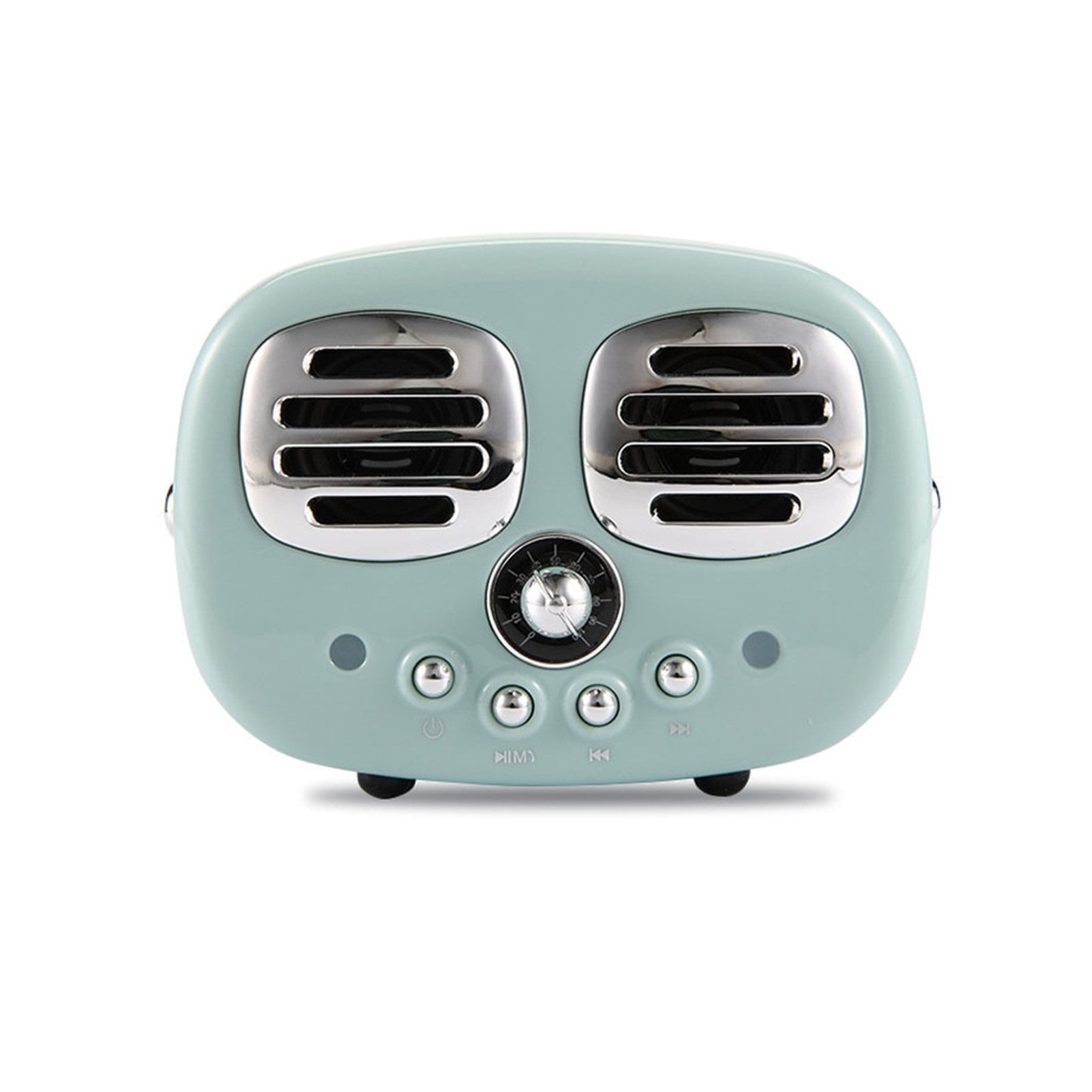 Retro Nostalgic 3D Bluetooth Radio Speaker Wireless Bass Box USB FM ...